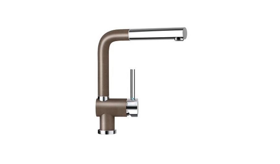 Смесител за кухня Piega Pullout Bronze бронз SCHOCK | hikovi.bg