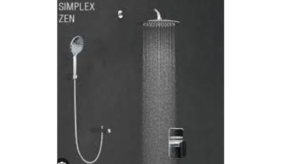 Душ система за вграждане Simplex Zen хром | hikovi.bg